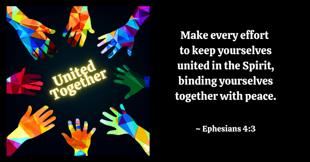 Prayer Seed: Ephesians 4:3 - Viroqua and Westby United Methodist Churches