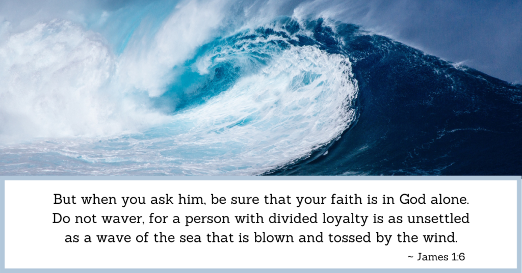 Prayer Seed: James 1:6 - Viroqua and Westby United Methodist Churches