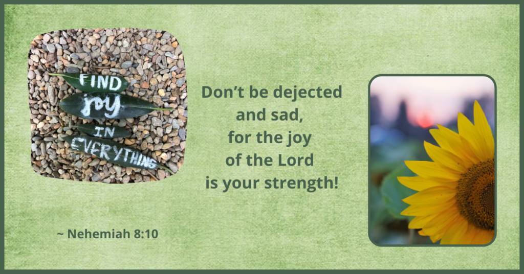 Prayer Seed: Nehemiah 8:10 - Viroqua and Westby United Methodist Churches